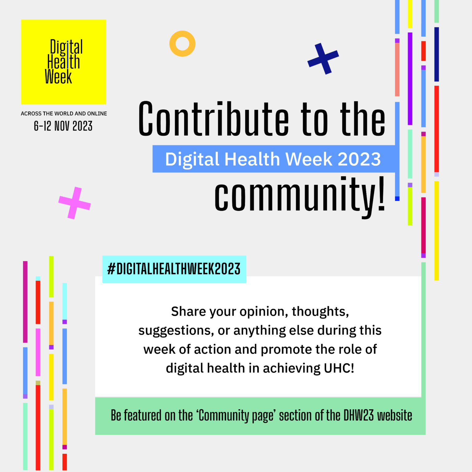 Digital Health Week 2023 ‘Community Space’ – Digital Health Week 2025