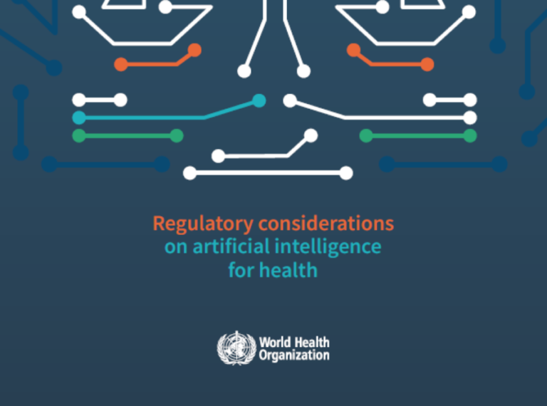 Regulatory considerations on artificial intelligence for health ...